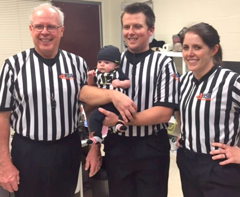 ATHLETICS: Officiating is running in the Rathert family
