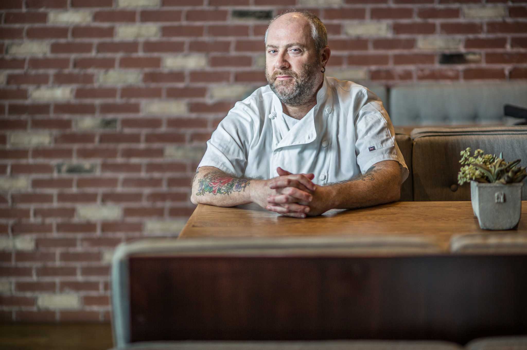 Chef Richard Knight leaving Hunky Dory