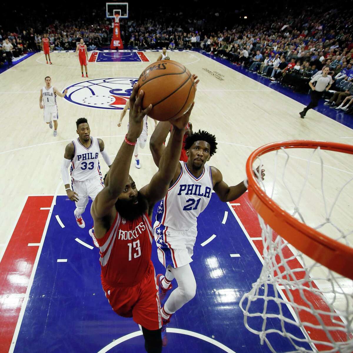 Rockets' James Harden scores 51 in win over 76ers