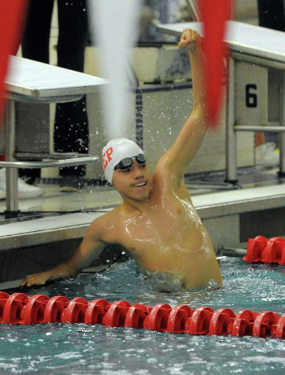 Fairfield Prep swim team edges rival Greenwich