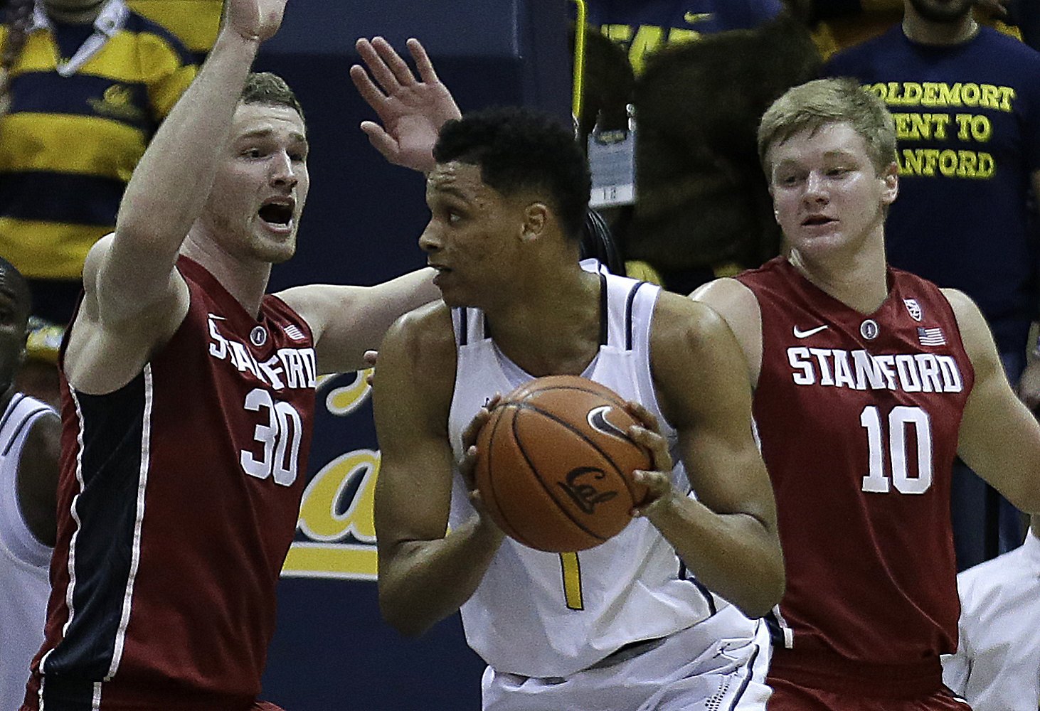 Cal’s Ivan Rabb is on target in win over Stanford