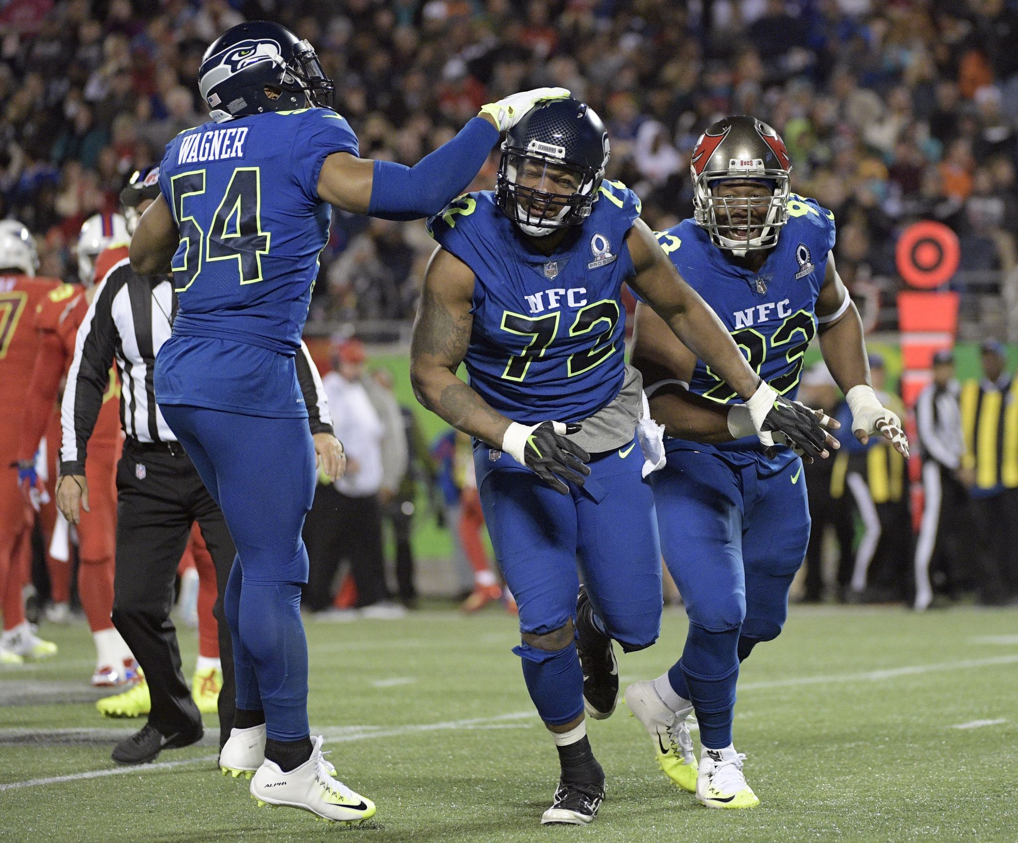 Seahawks star, but Graham's drop proves costly in Pro Bowl