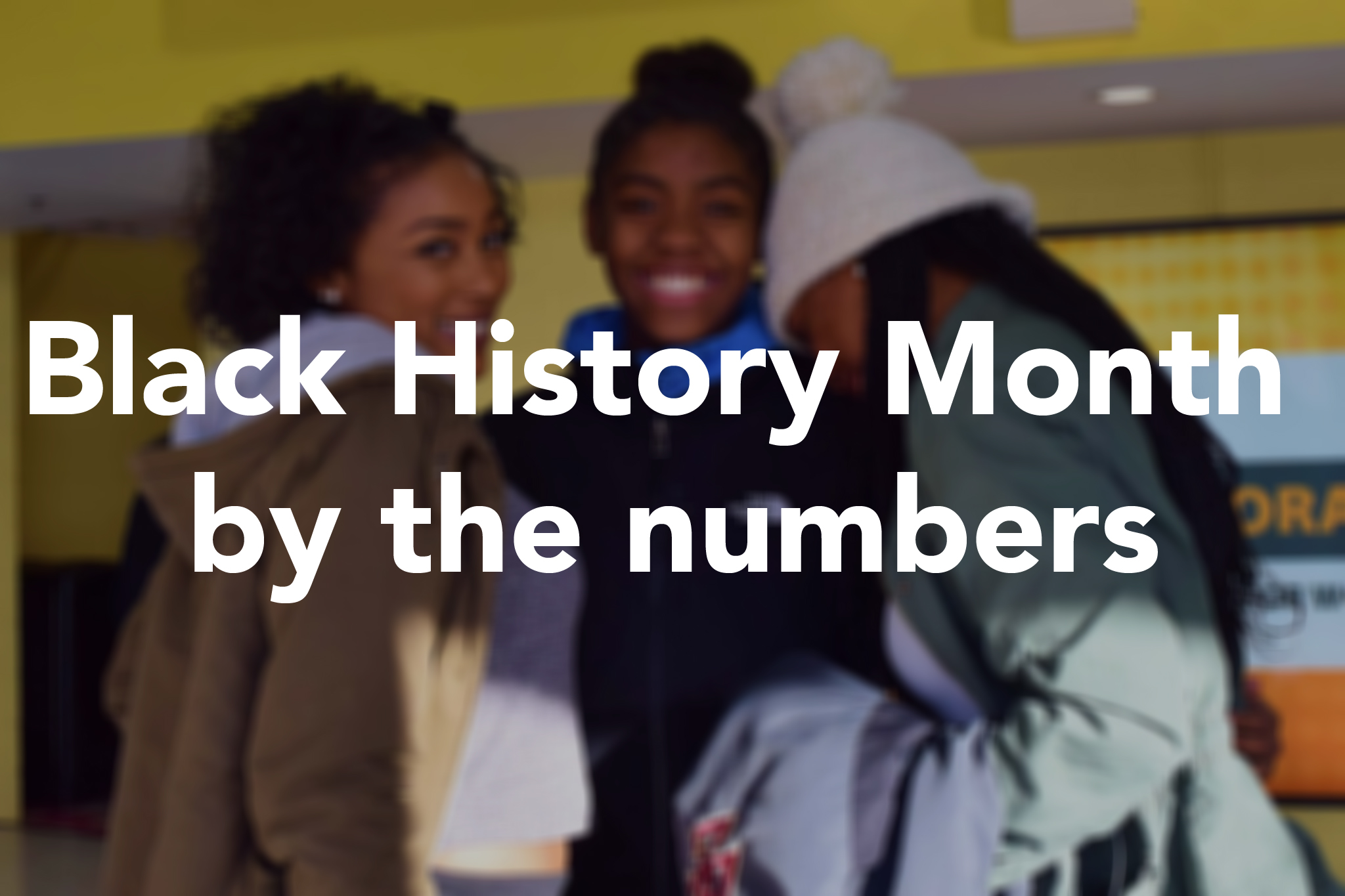 Black History month by the numbers