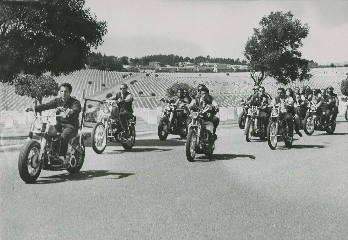 Vintage photos of Bay Area Hells Angels Motorcycle Club