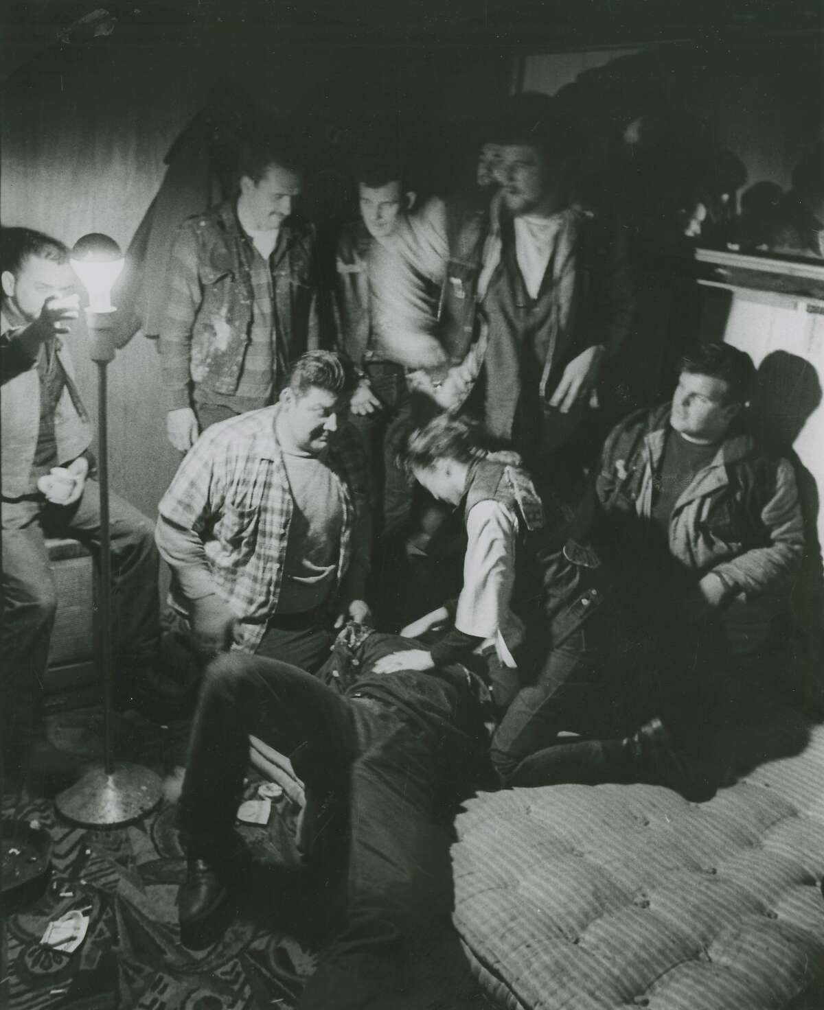 Vintage photos of Bay Area Hells Angels Motorcycle Club