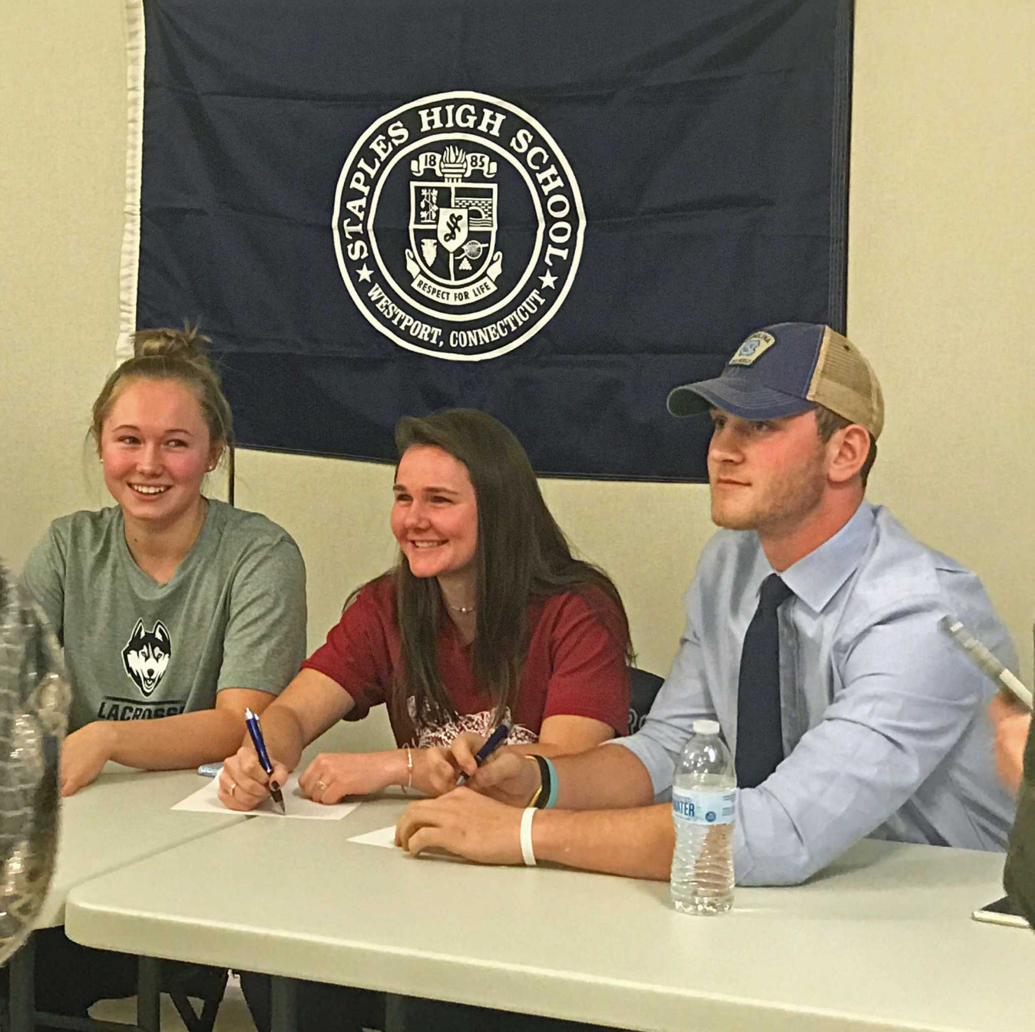Fitton, Casparius highlight Staples Division I signing class