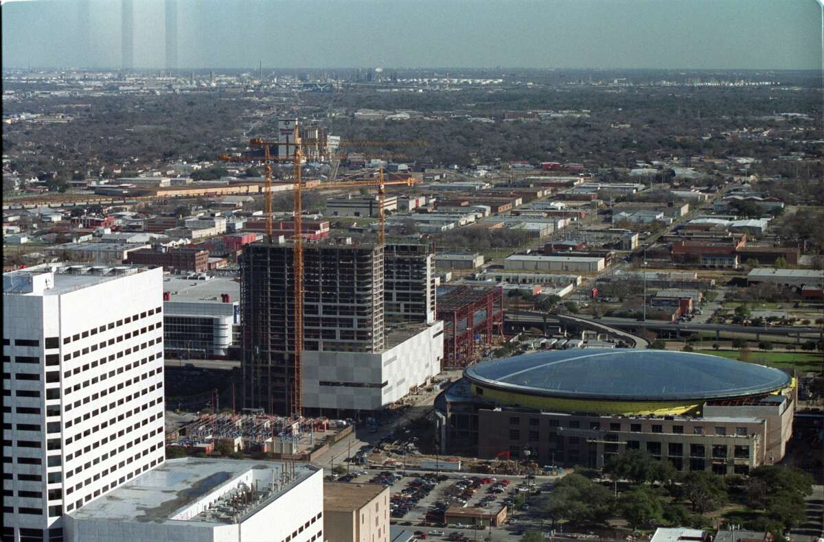 See how the area around the George R. Brown Convention Center has changed over the past 30 years