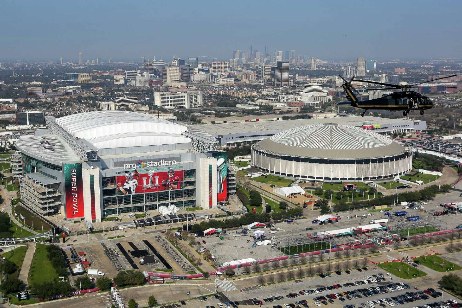 Black Hawk helicopters will be part of Super Bowl security