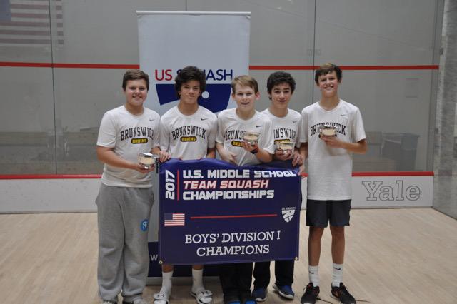 Brunswick wins national middle school squash title Brunswick wins national middle school squash title