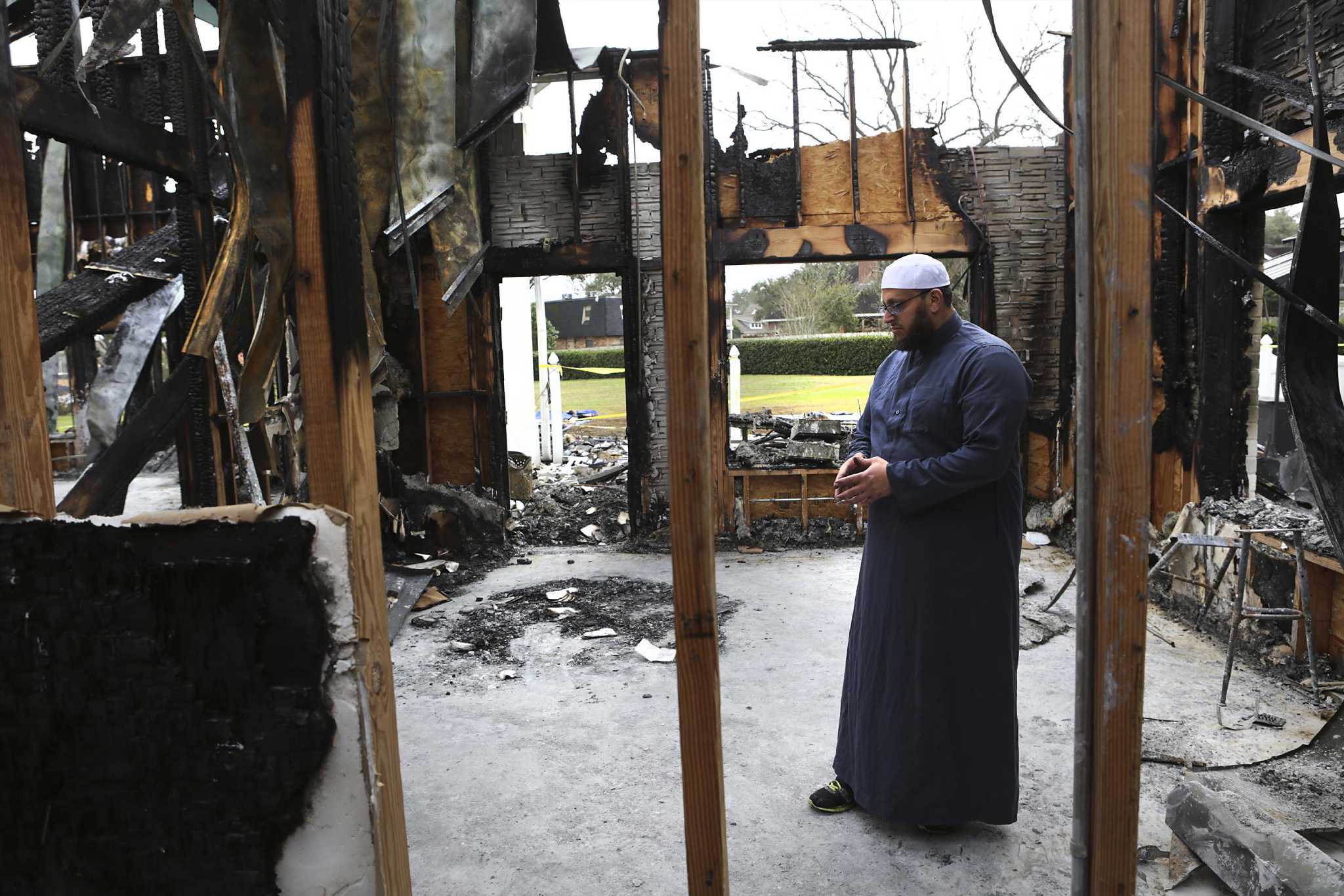 Community works to rebuild following devastating mosque blaze