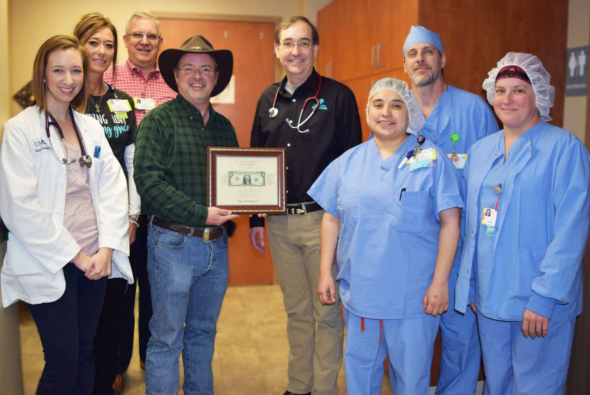 Patient says thanks for historic first surgery