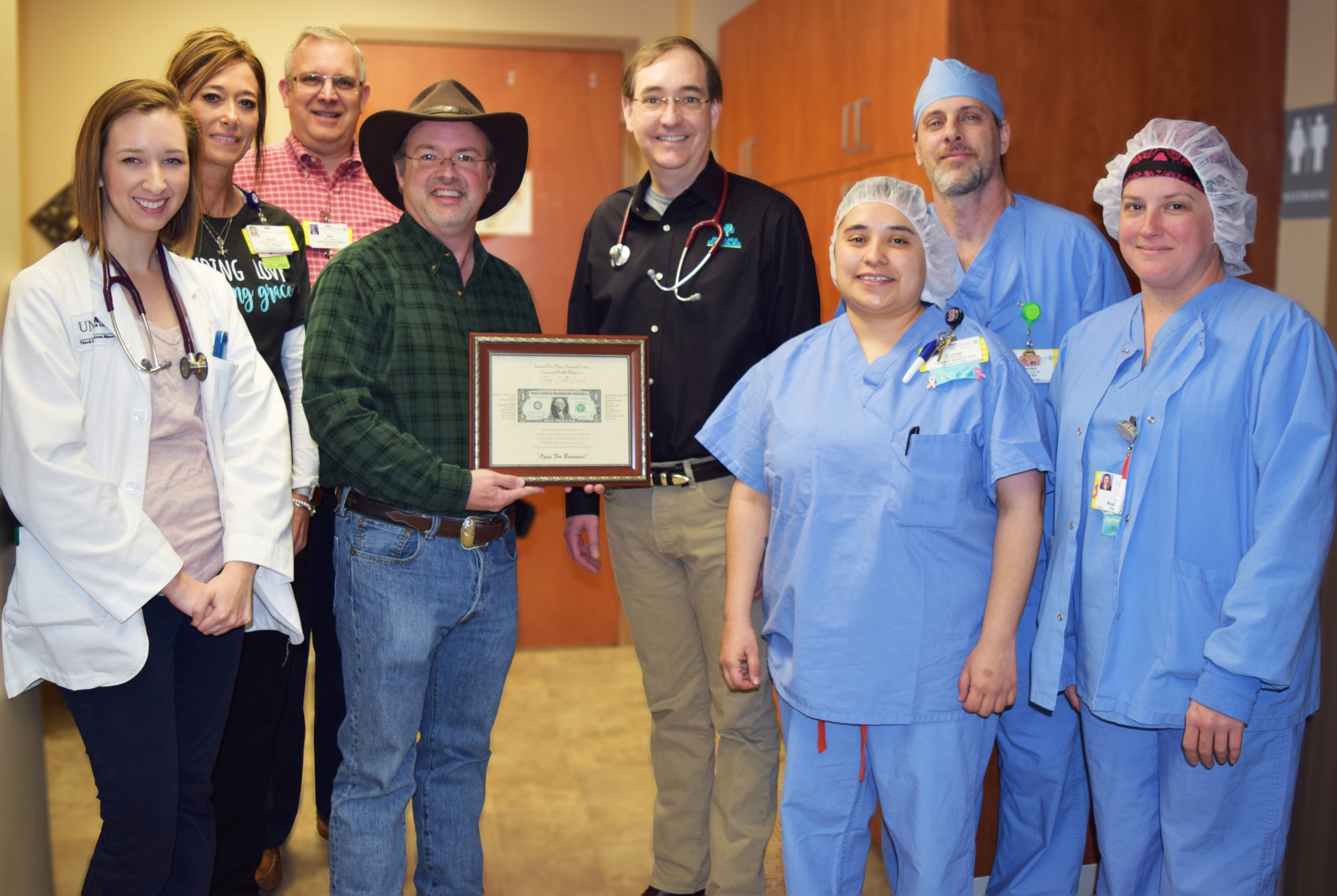 Patient says thanks for historic first surgery