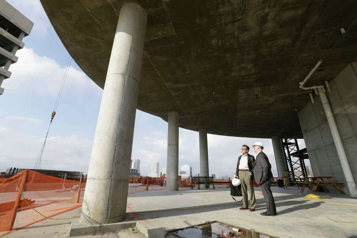 Well-rounded tower taking shape in Upper Kirby