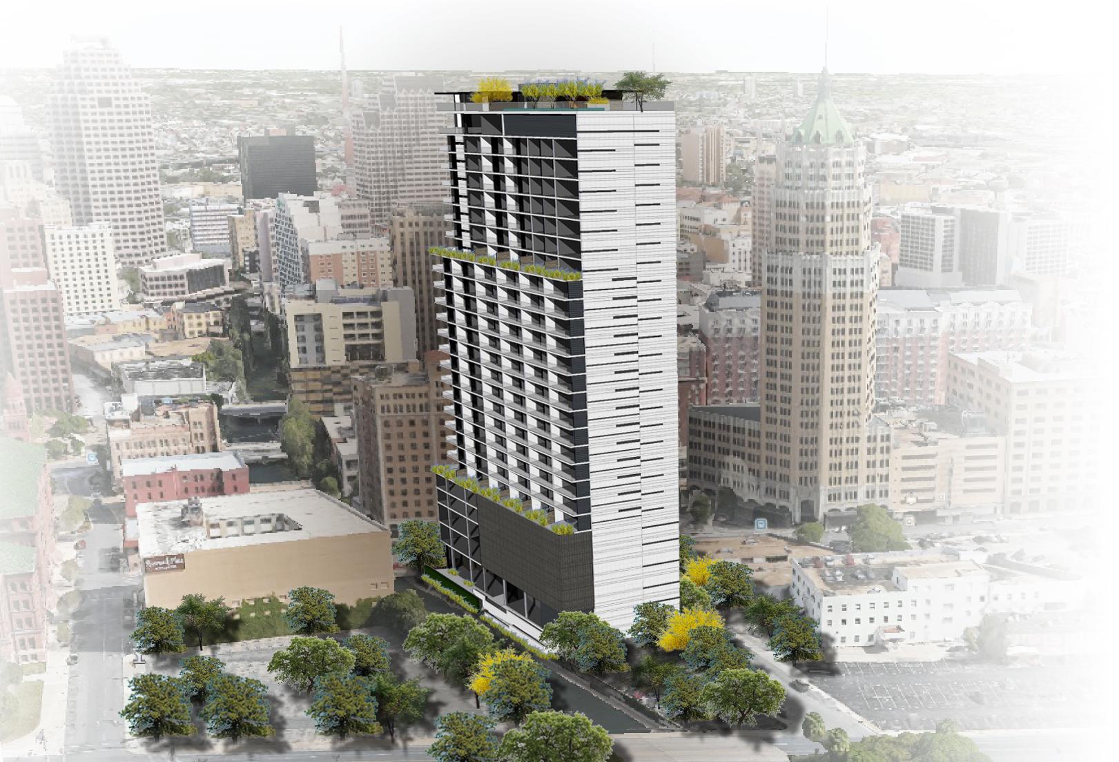 Developer adds office space to downtown apartment tower as demand rises