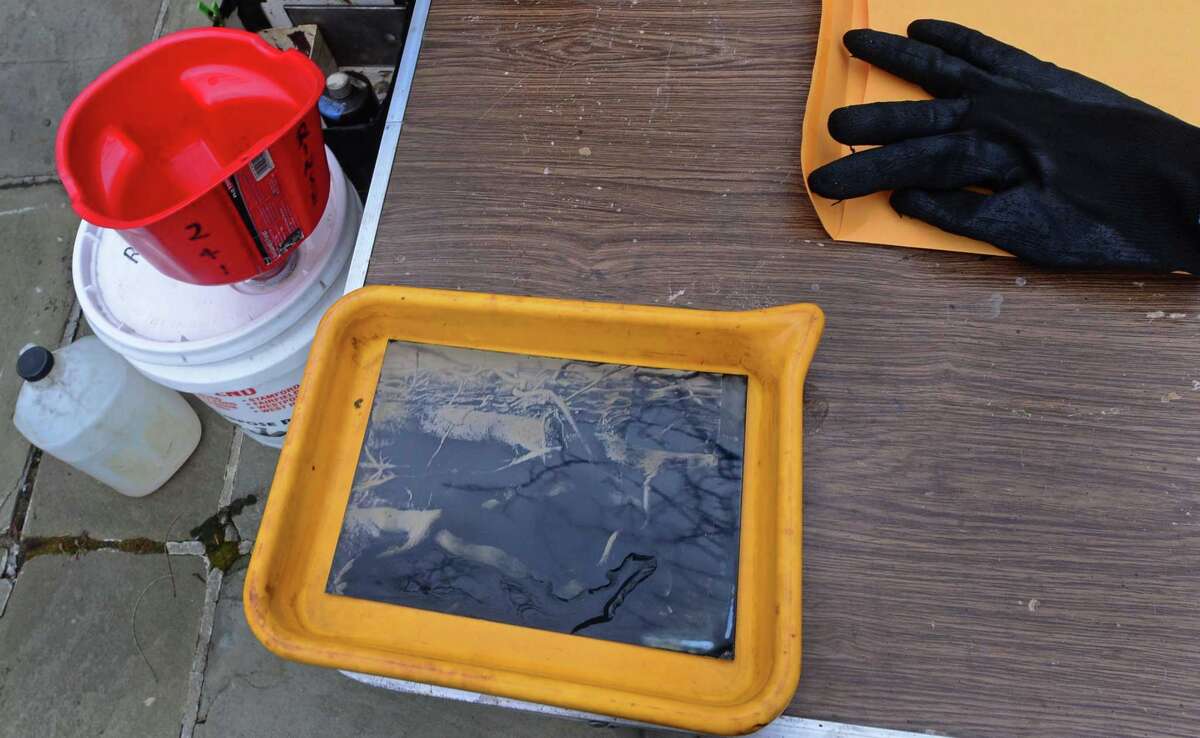 Westporter a rare practitioner of wet-plate photography