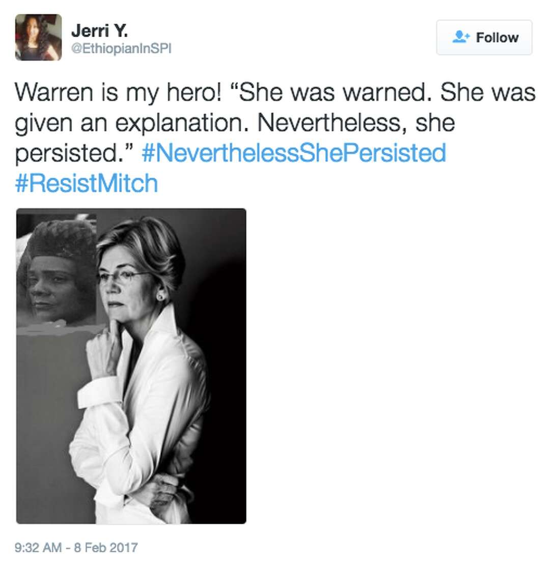 Here's why 'Nevertheless, she persisted!' is the new feminist battle cry