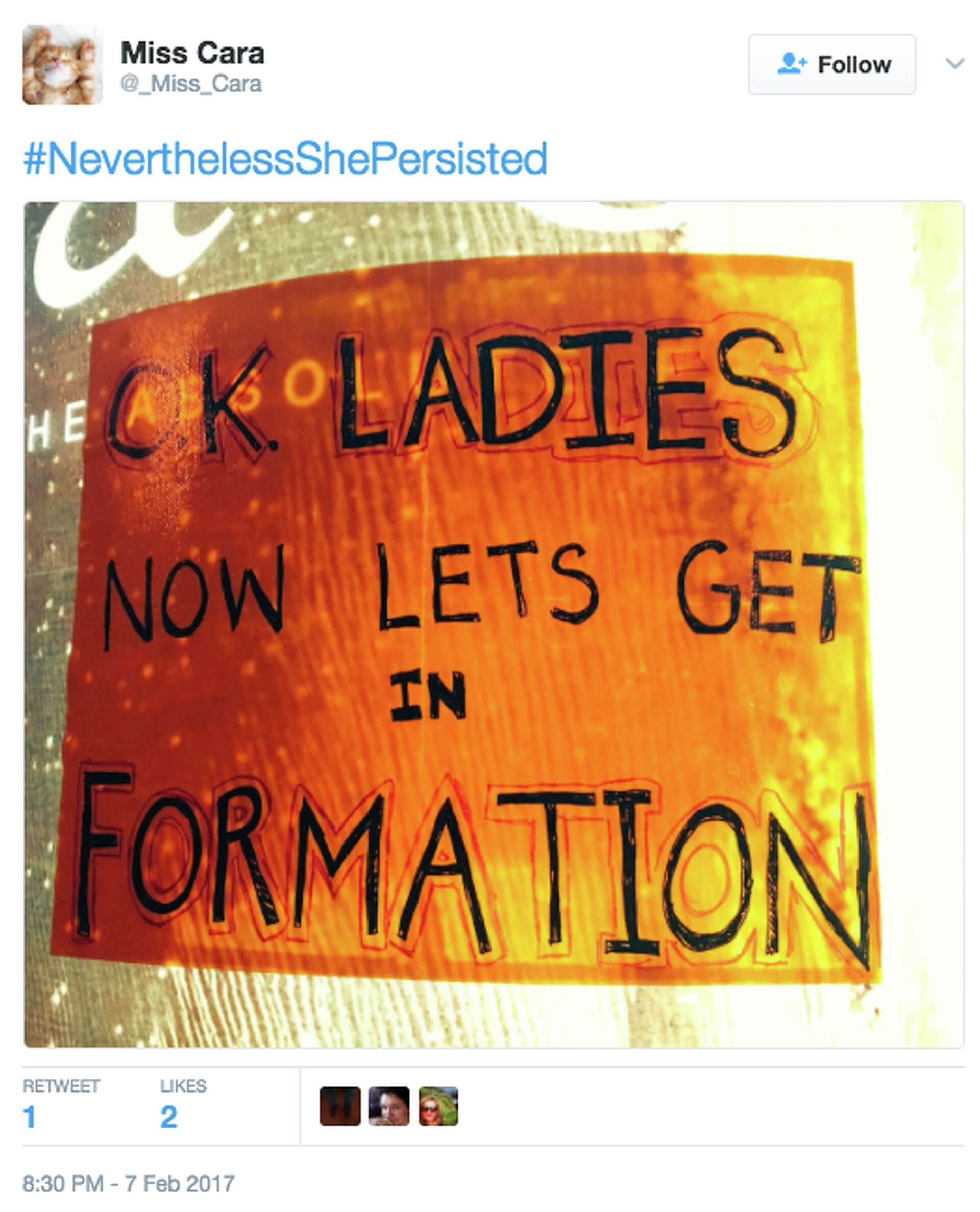 Here's why 'Nevertheless, she persisted!' is the new feminist battle cry