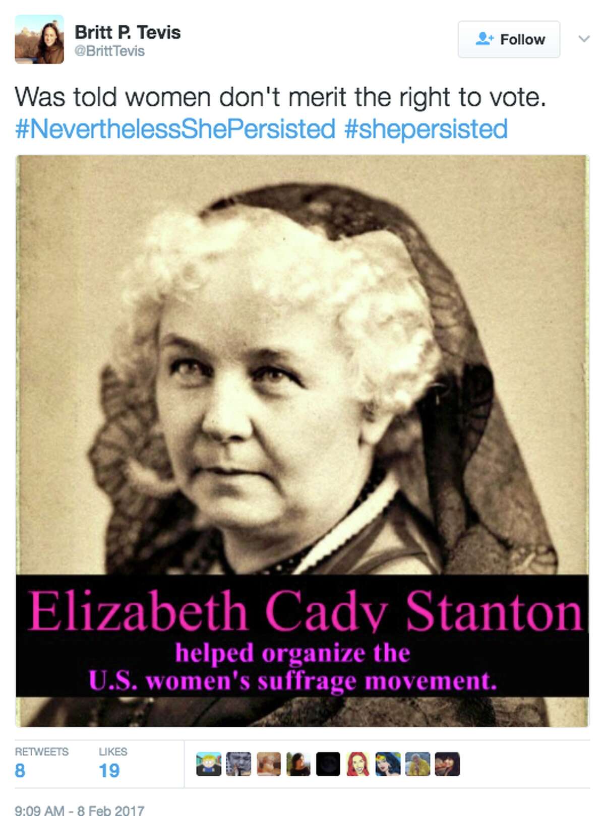 Here's why 'Nevertheless, she persisted!' is the new feminist battle cry