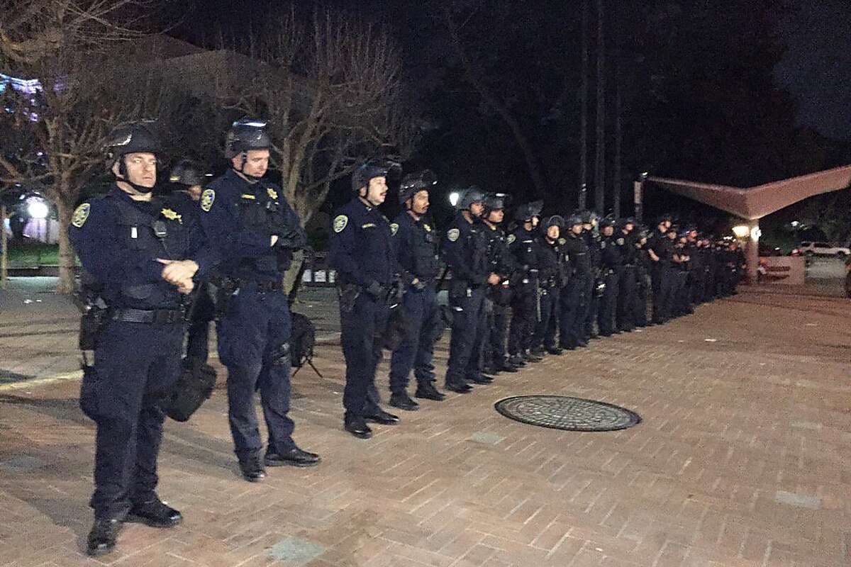 UC Berkeley police shift to safety over force at protests - SFChronicle.com