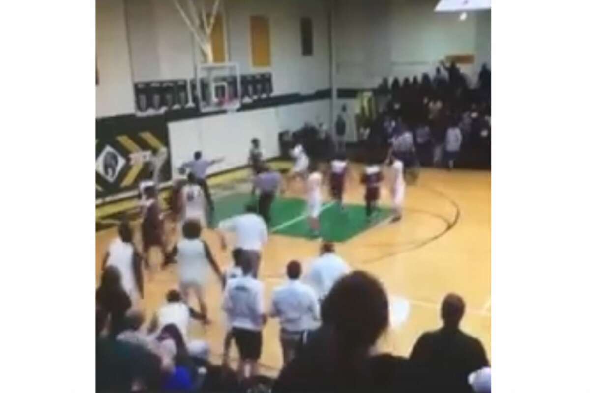 High school basketball fight sparks probe, tougher security