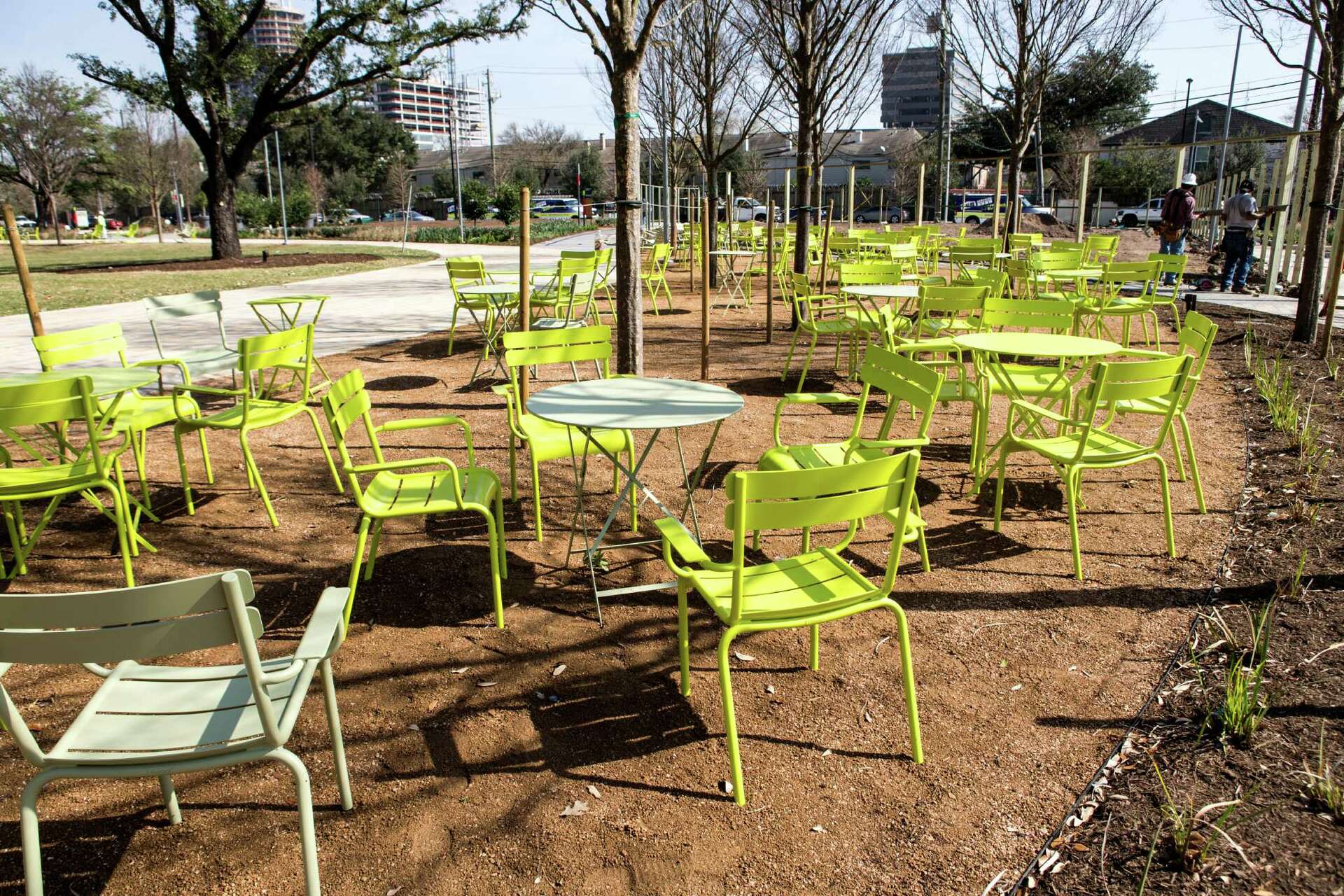 Reinvented Levy Park is almost ready for its close-up