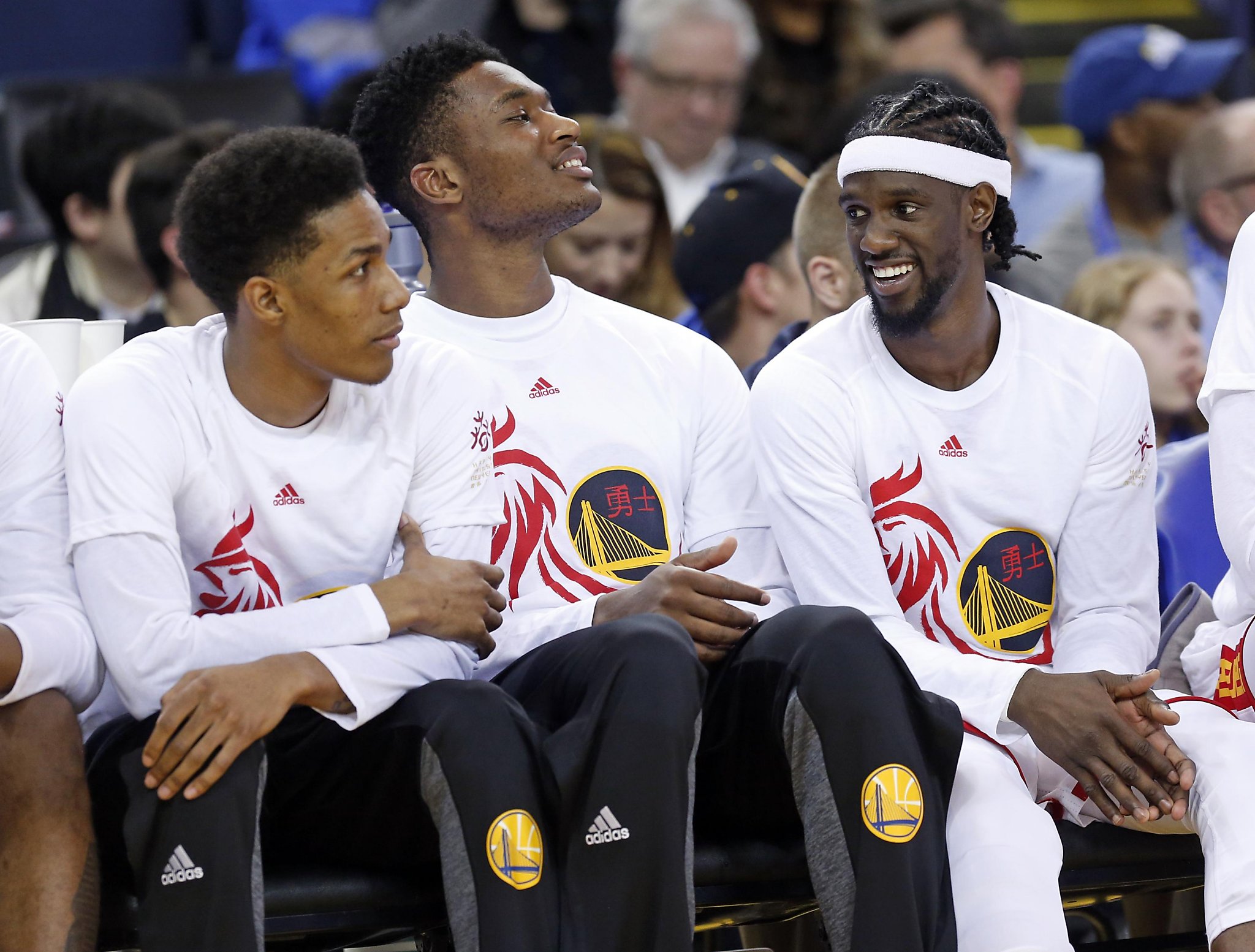Bench coming up big for Warriors