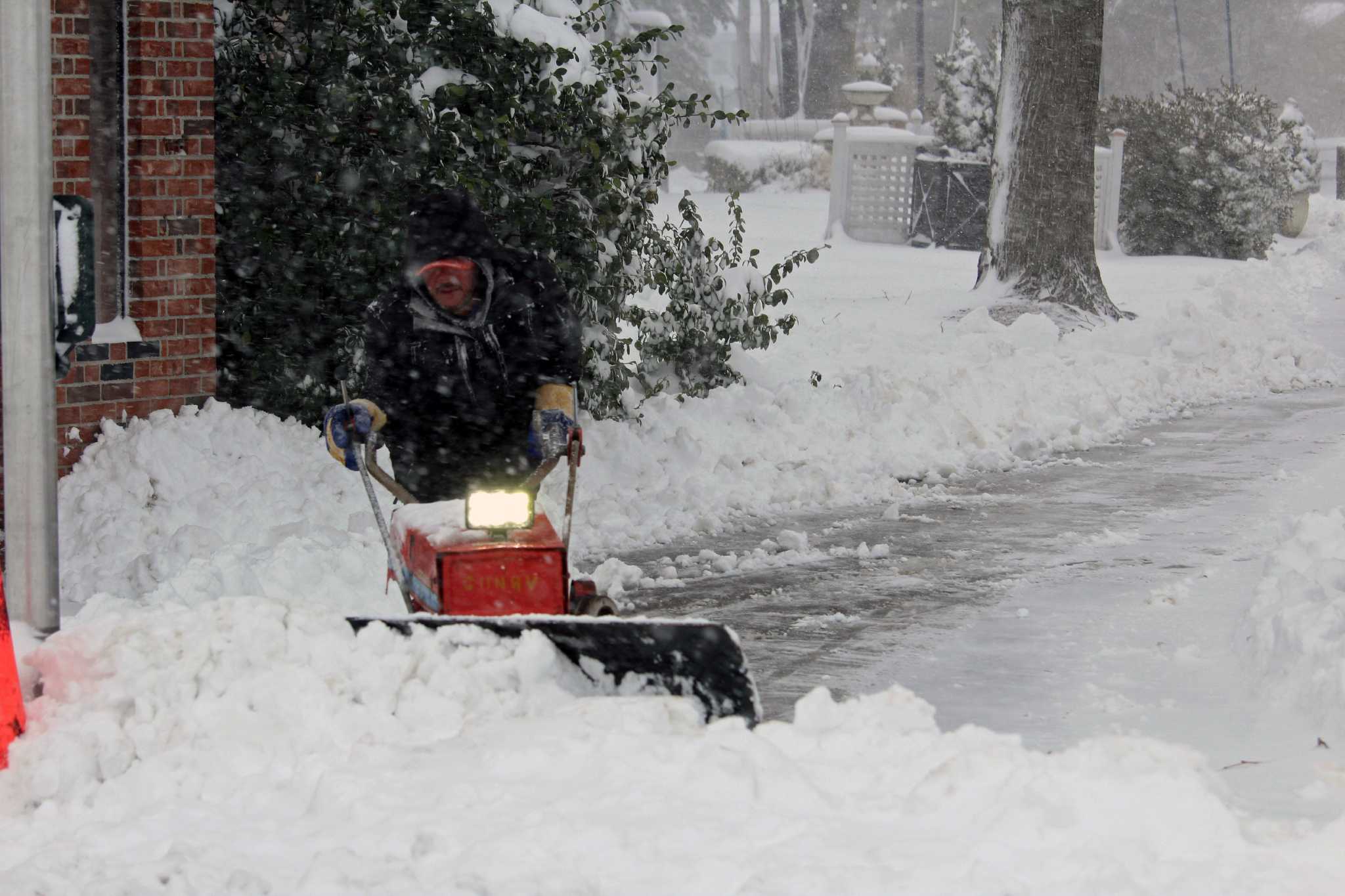 Fairfield battles bitter winter storm