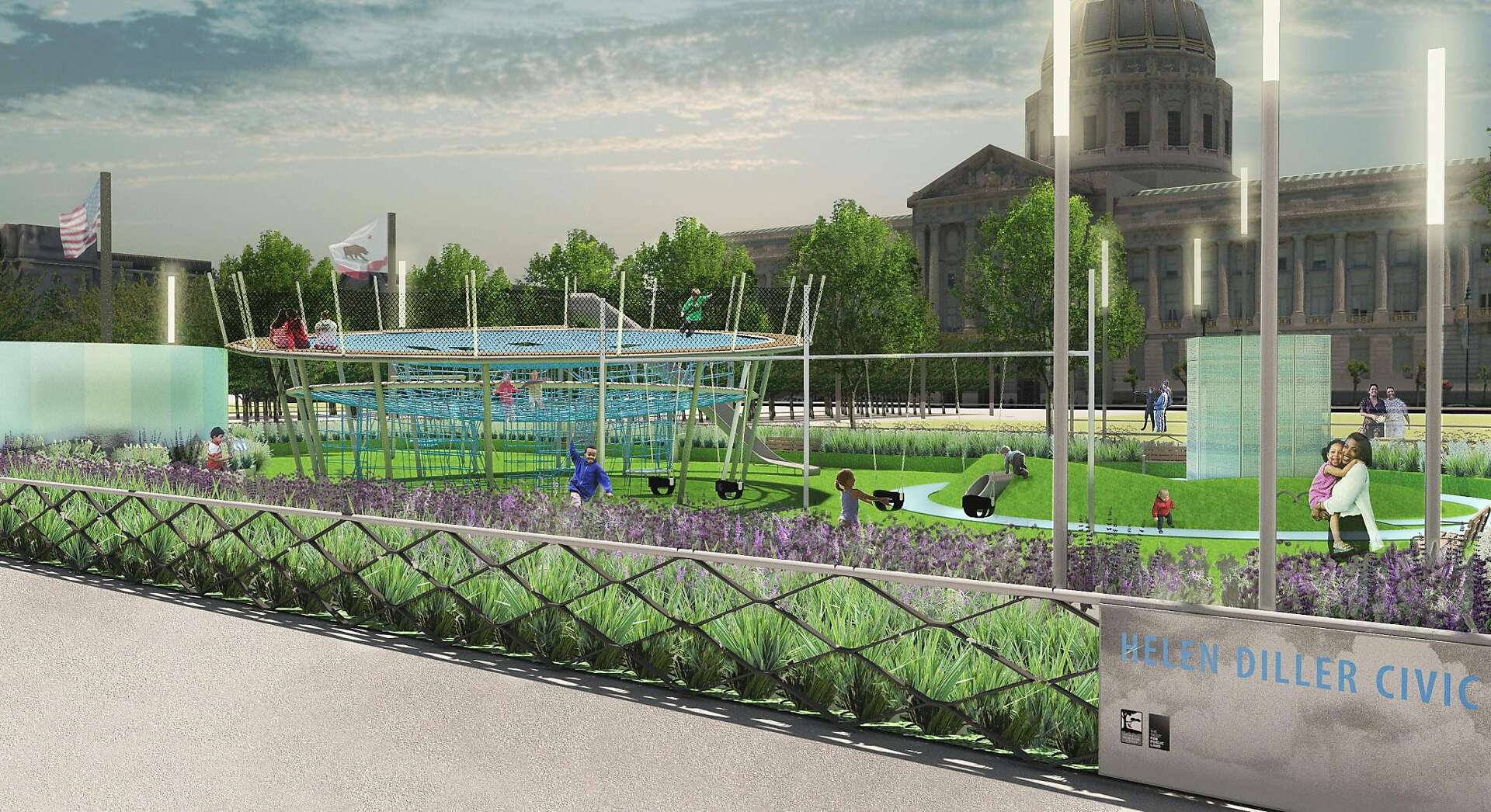 Rejuvenating SF Civic Center Plaza: a challenge beyond design