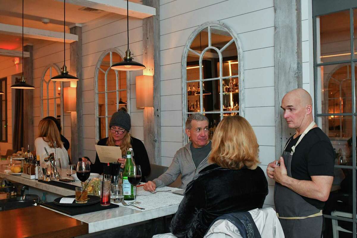 Chef Brian Lewis at home in The Cottage
