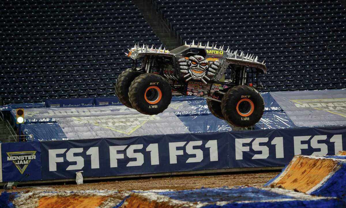 Monster Jam brings monster trucks to NRG Stadium just a week after ...
