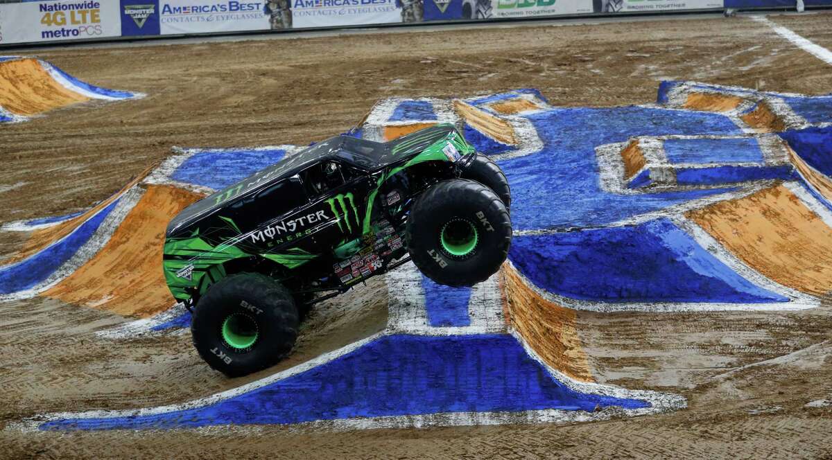 Monster Jam brings monster trucks to NRG Stadium just a week after ...