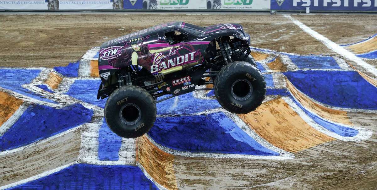 Monster Jam brings monster trucks to NRG Stadium just a week after ...