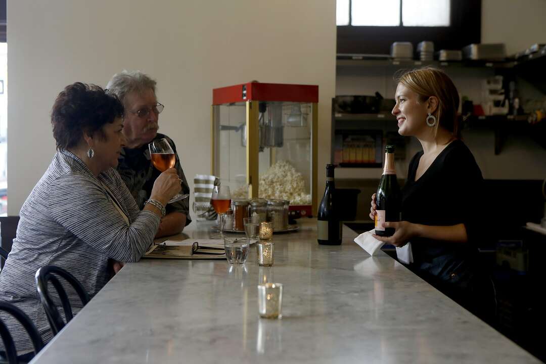The Riddler: Champagne and popcorn in Hayes Valley