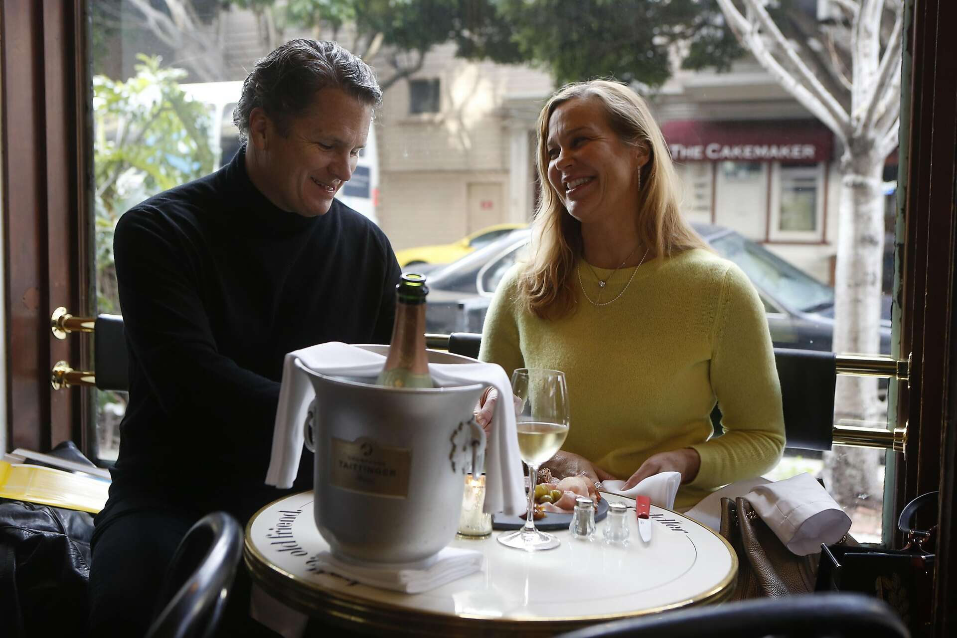 The Riddler: Champagne and popcorn in Hayes Valley