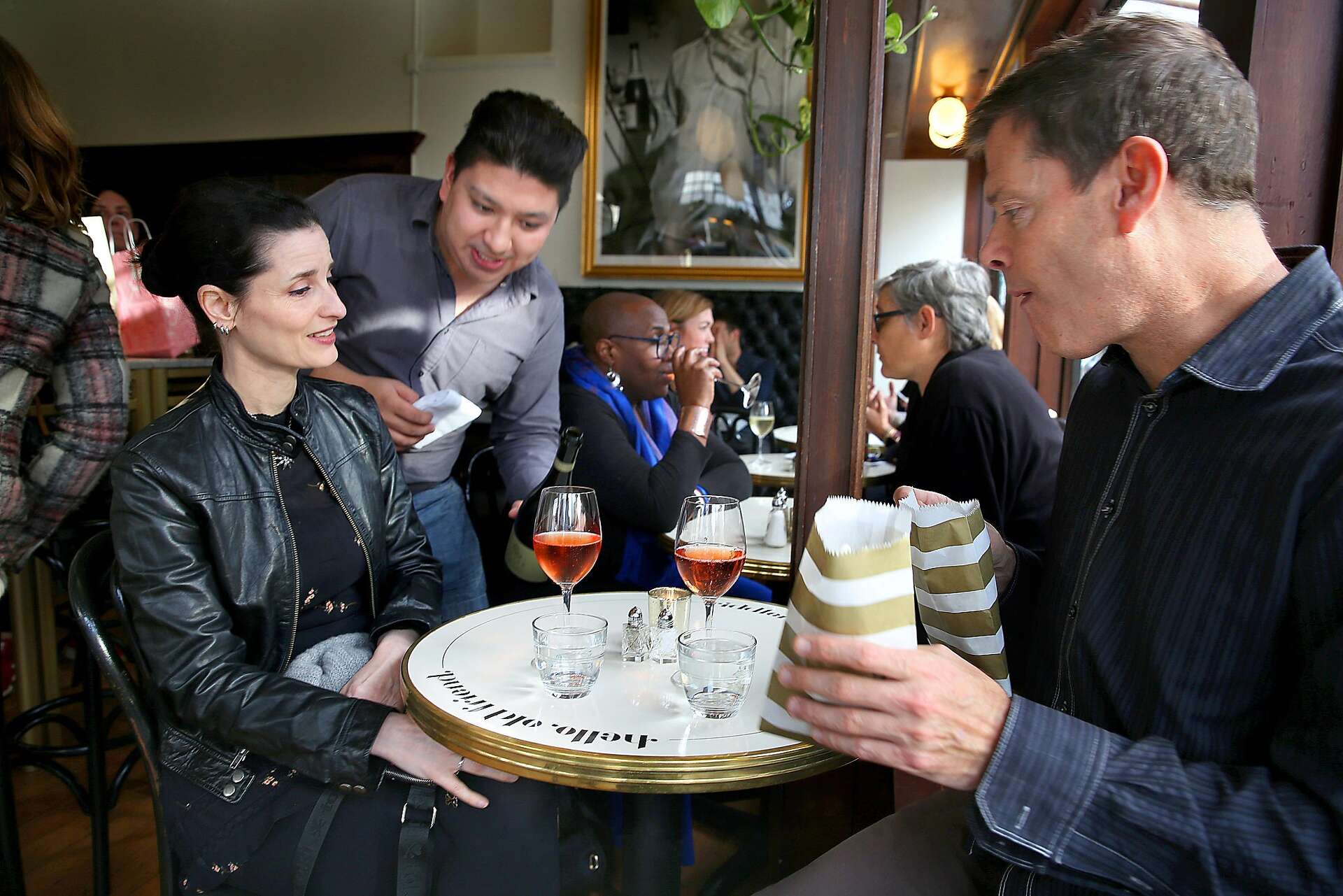 The Riddler: Champagne and popcorn in Hayes Valley