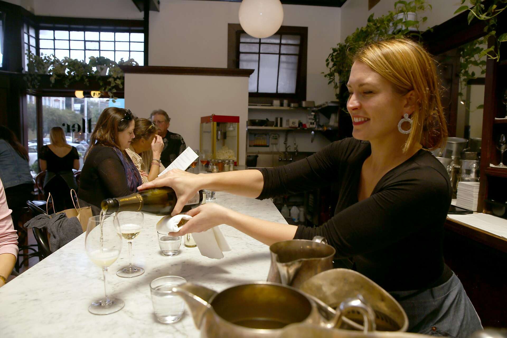 The Riddler: Champagne and popcorn in Hayes Valley