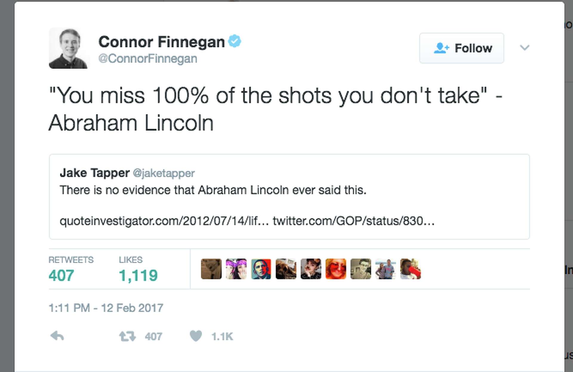 GOP mistakenly tweets fake Abraham Lincoln quote, Internet writes ...