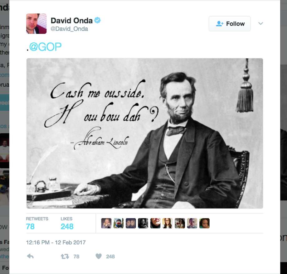 GOP mistakenly tweets fake Abraham Lincoln quote, Internet writes ...