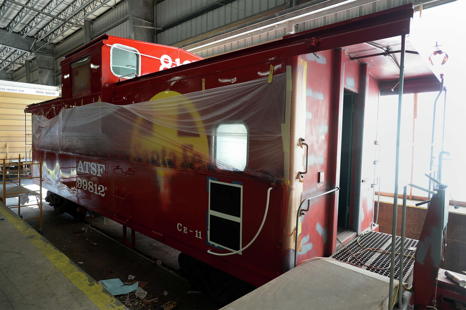 Iconic train car reminds of days spent on tracks