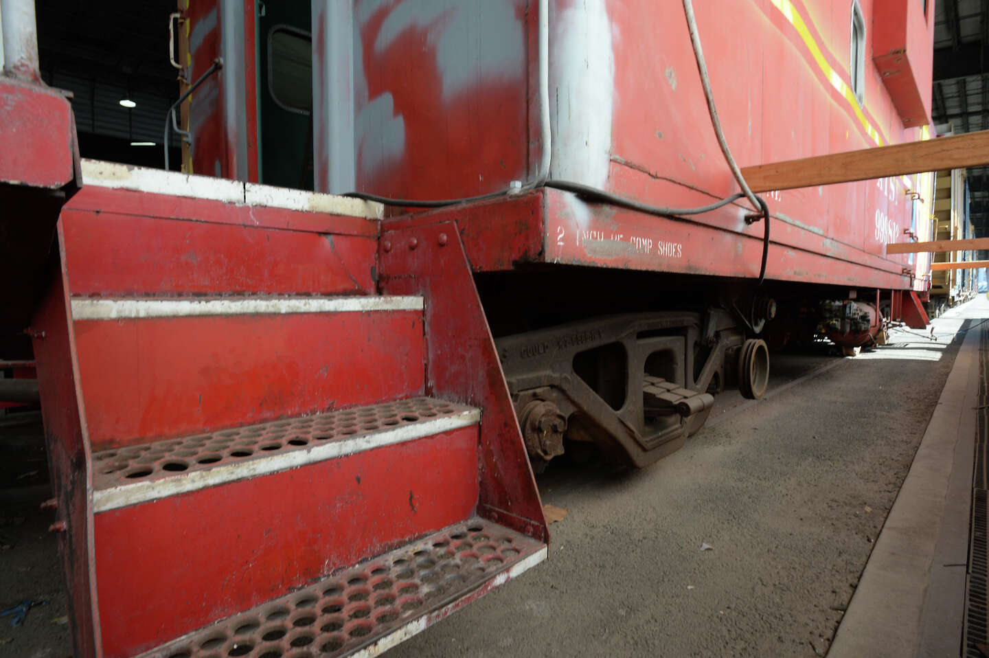 Iconic train car reminds of days spent on tracks