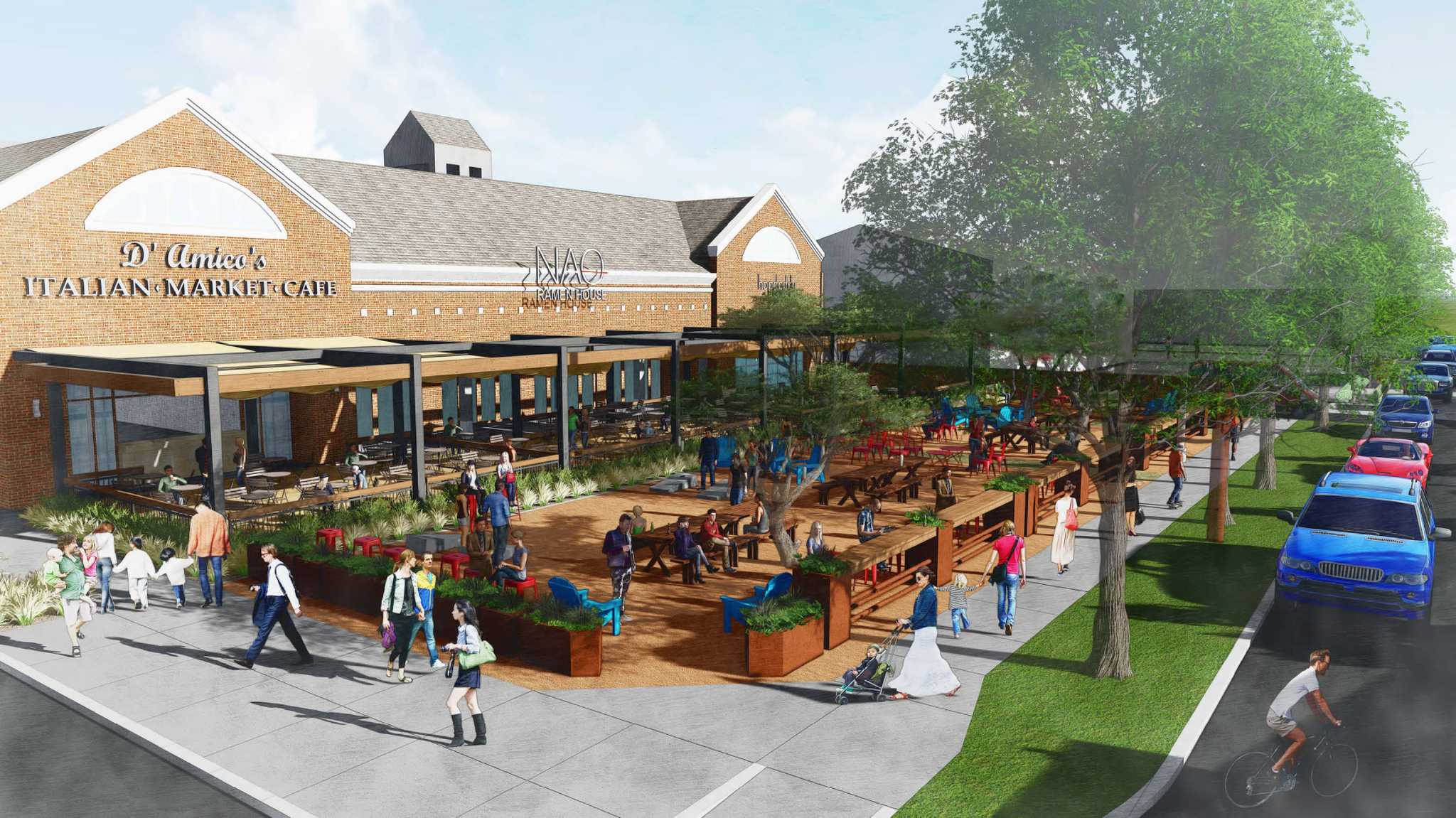 Pedestrian-friendly plaza is latest part of Rice Village makeover