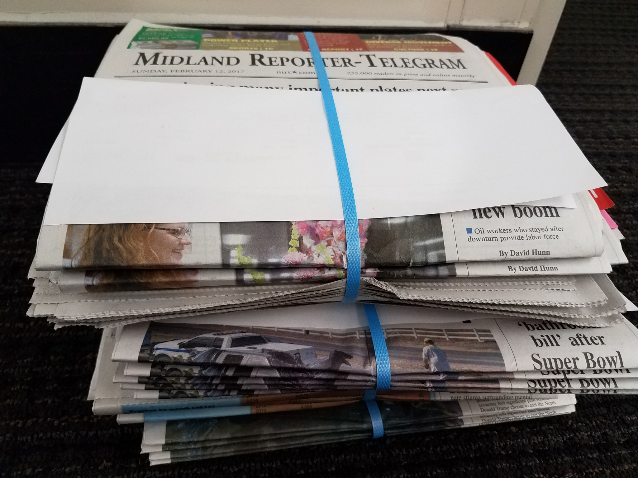 Paper likely to be delayed