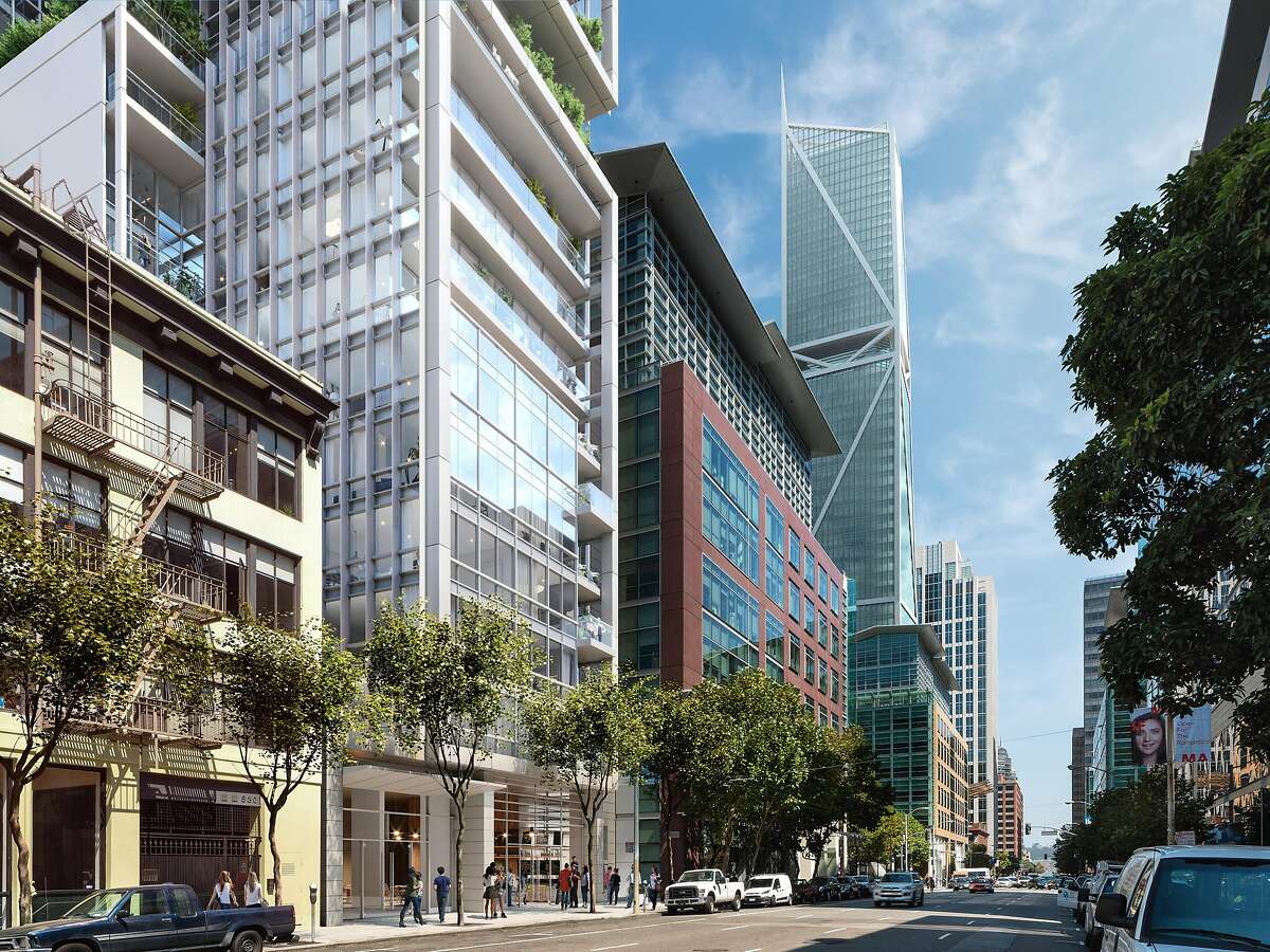 New buildings to change 500 block of Howard, on ground and in air