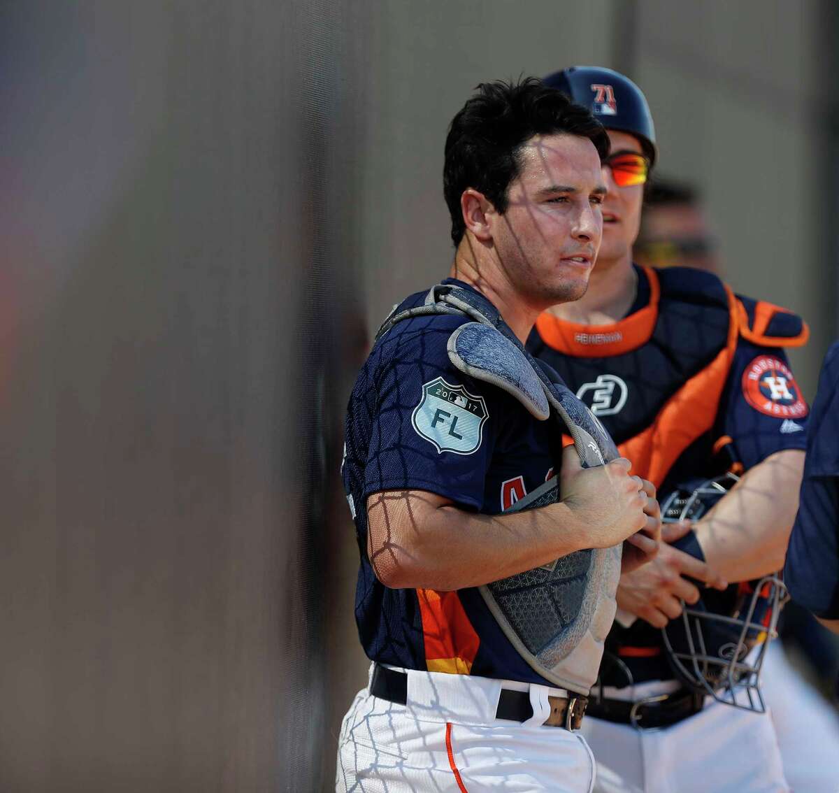 At Astros' request, prospect Garrett Stubbs added weight