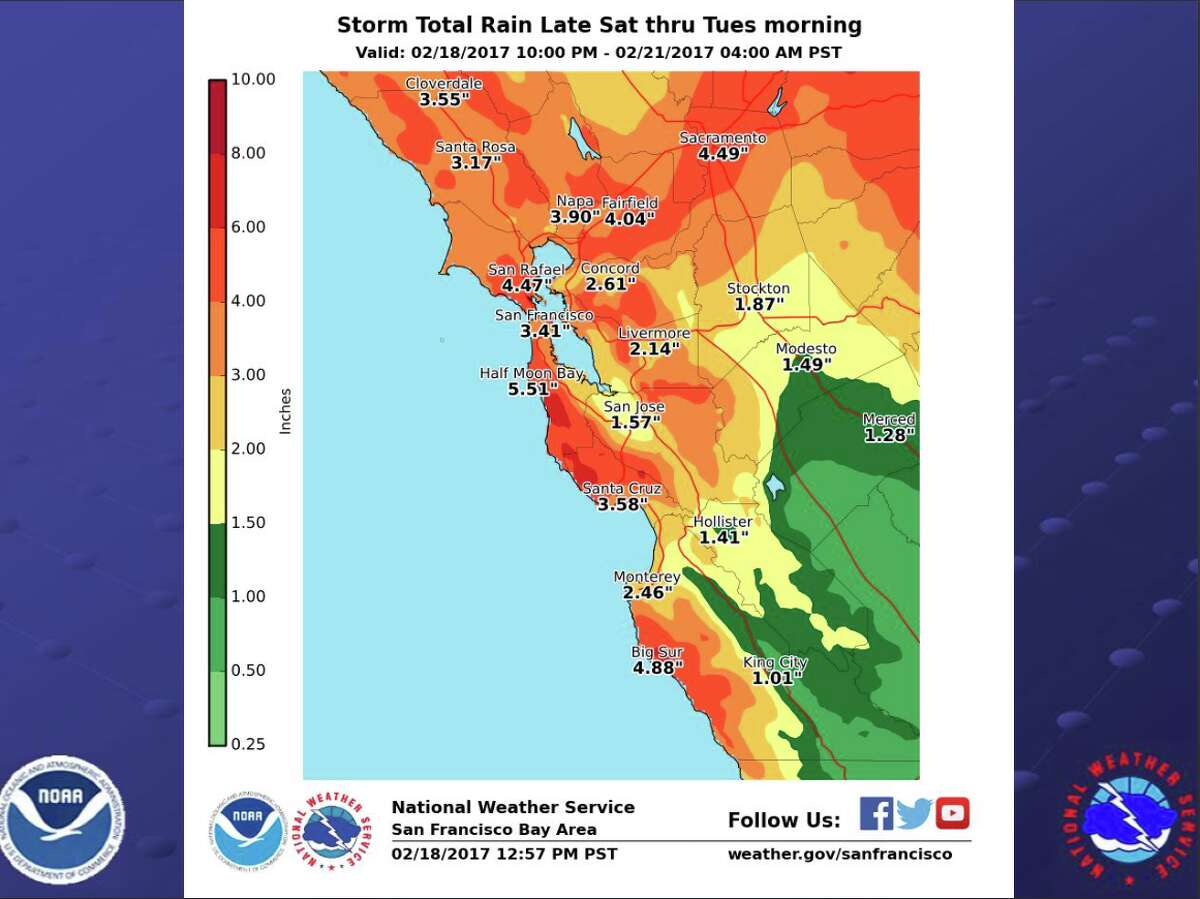 Northern California storm causes flooding, with worse to come