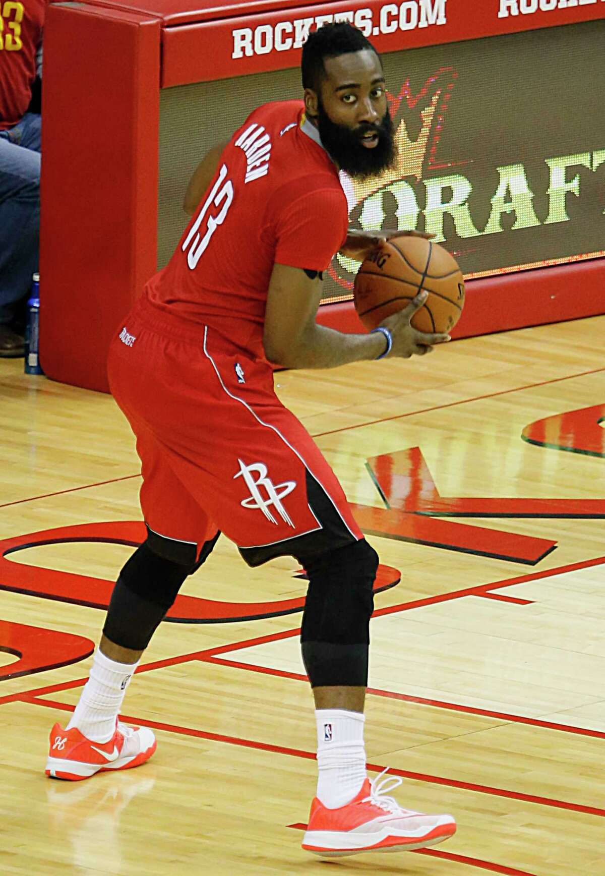 A look in the mirror and James Harden discovers a leader