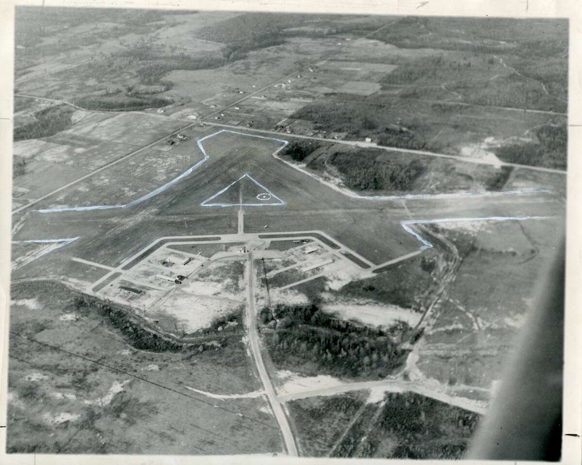 Historic hangar comes down at airport