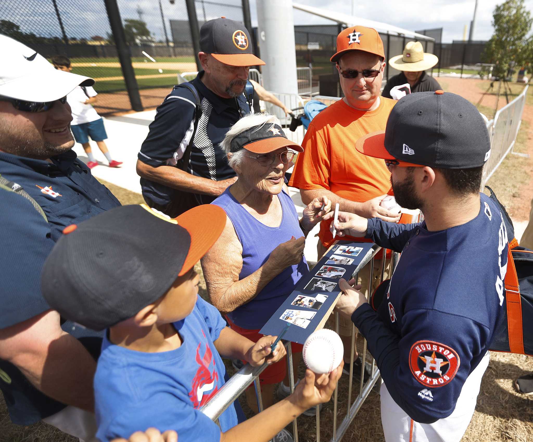 Feb. 20: Astros spring training
