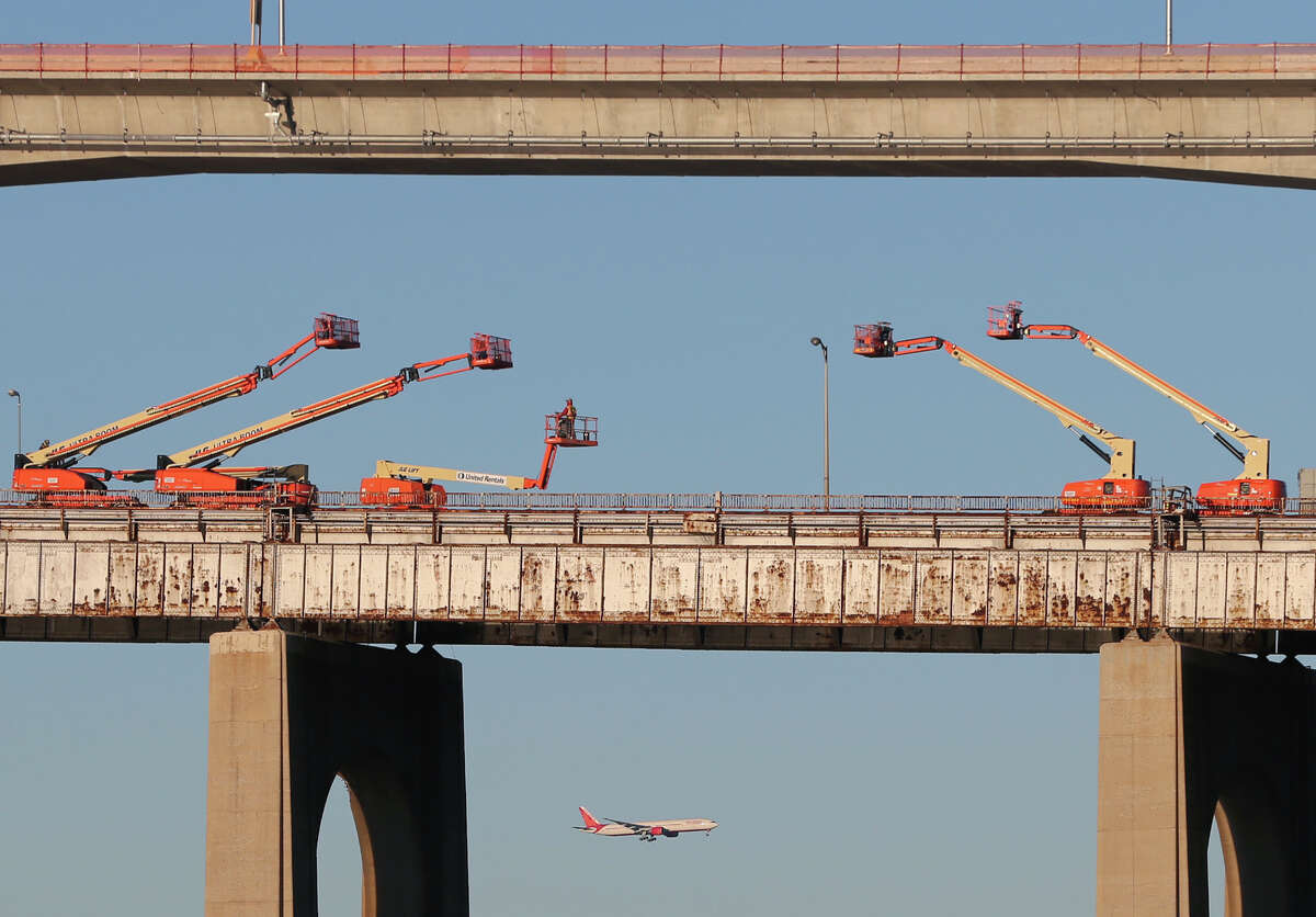 Newly raised section of Bayonne Bridge open to traffic