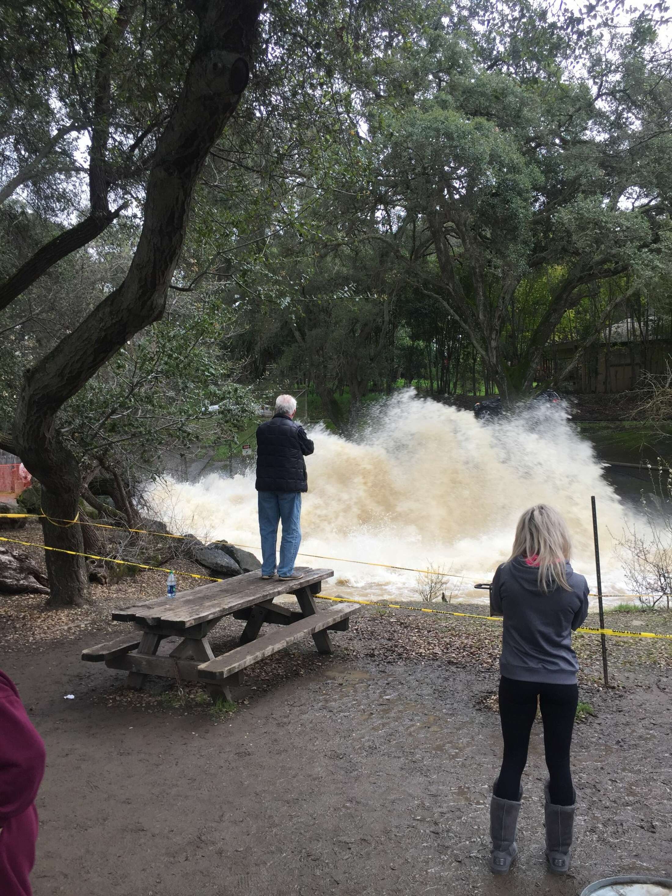 Anderson Reservoir spills over for first time in 11 years as storms ...